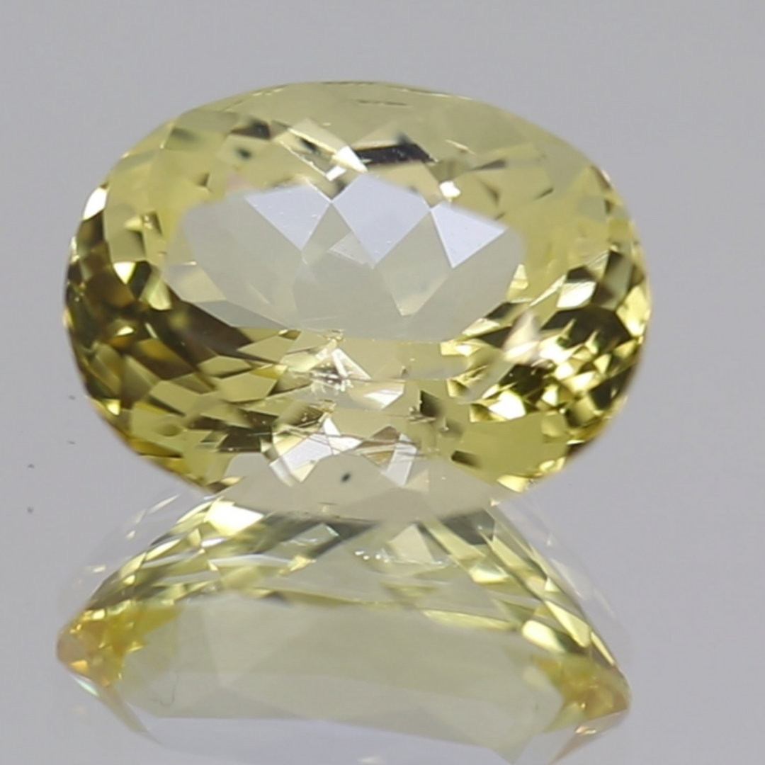 YELLOW SCAPOLITE OVAL 9.34 CARAT SCN00079 - 2